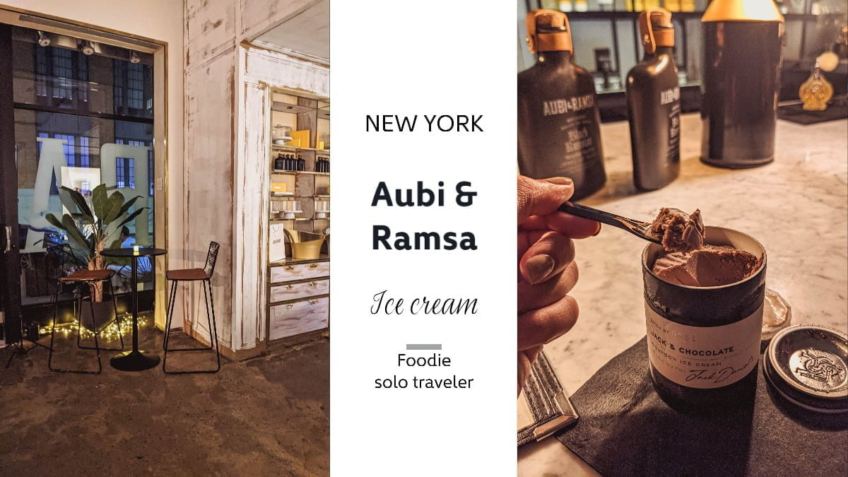 【紐約美食】Aubi & Ramsa 調酒冰淇淋！大人系甜點推薦 Wanderlust Annie