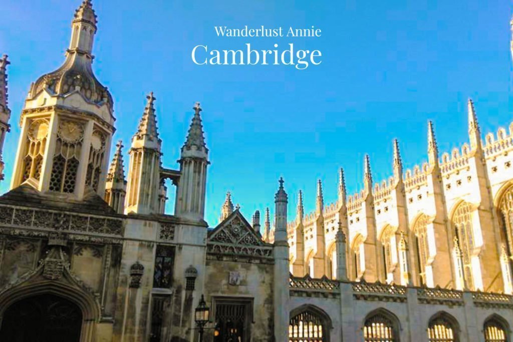 劍橋一日遊 】英國 Cambridge 景點，交通，康河撐篙，最美大學 Wanderlust Annie