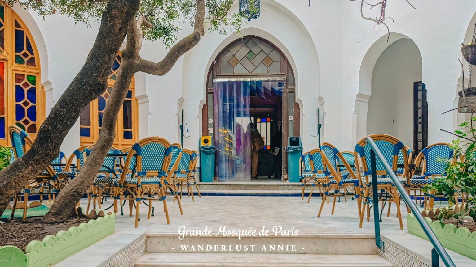 巴黎大清真寺 】Grande Mosquée de Paris｜門票、絕美阿拉伯茶室 Wanderlust Annie