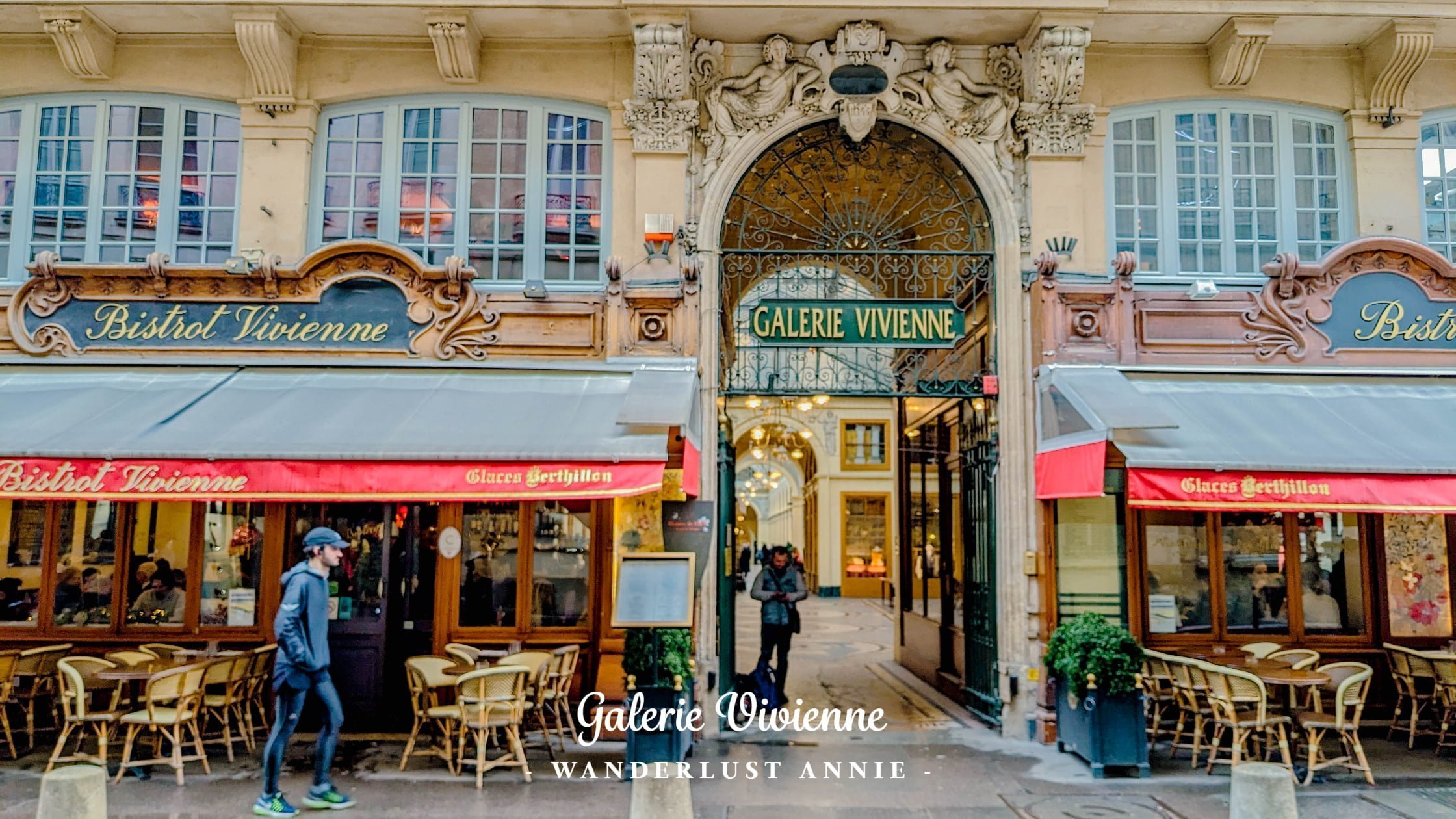 【巴黎薇薇安拱廊街】Galerie Vivienne｜華麗的19世紀百貨櫥窗 Wanderlust Annie