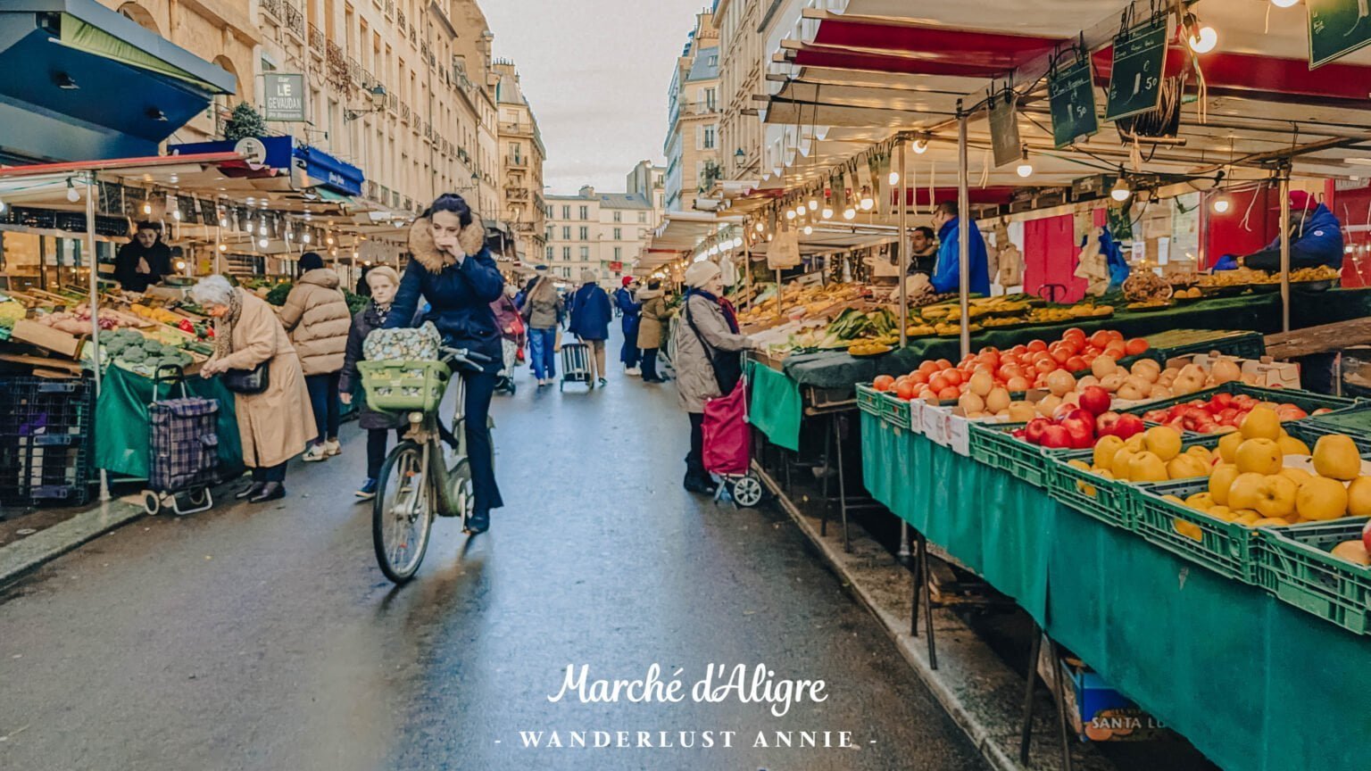 巴黎阿里格市場 】Marché d'Aligre｜當地人的蔬果與跳蚤市集 Wanderlust Annie