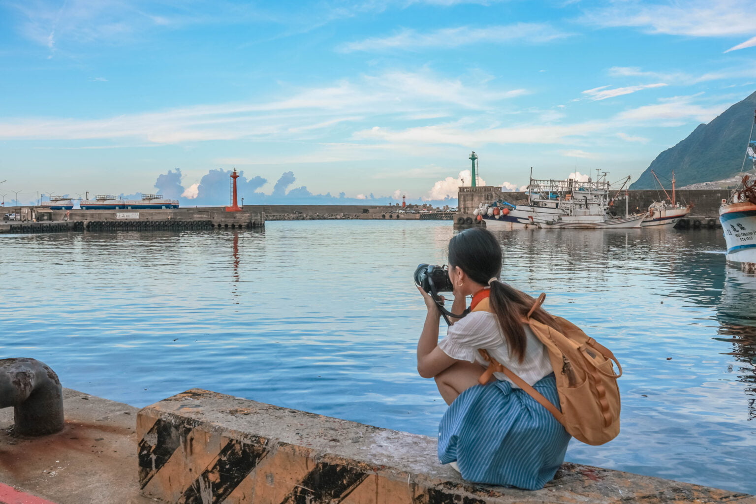 深澳漁港一日遊 】北海岸景點、︀交通｜象鼻岩、︀酋長岩、︀天福宮導覽介紹 Wanderlust Annie